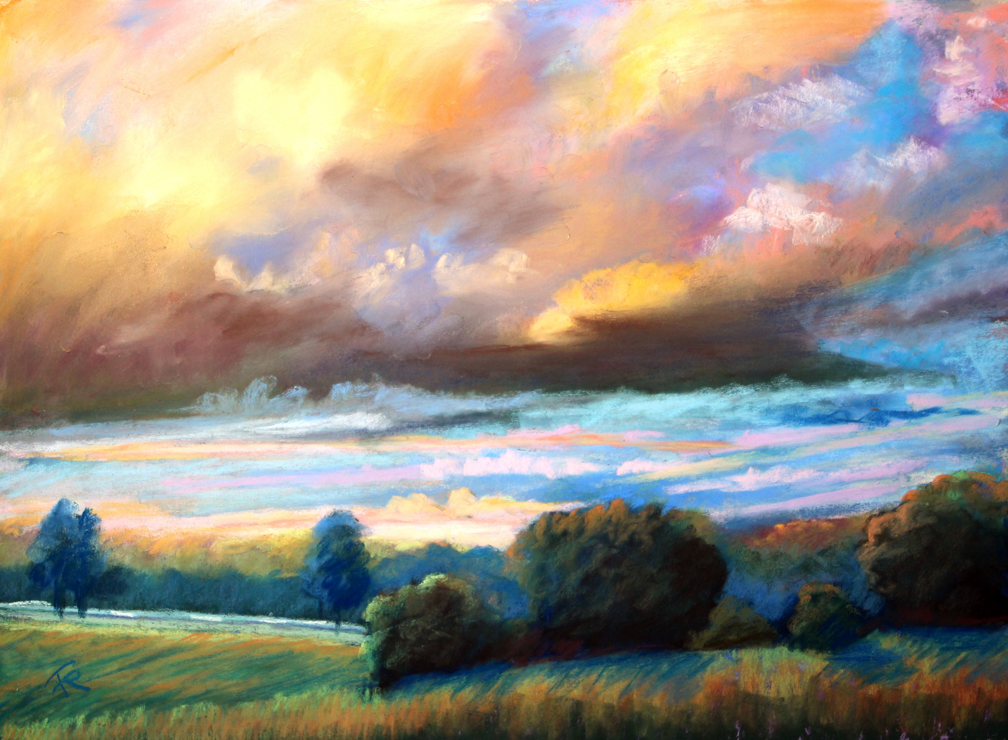 Back to her roots: Fran Redmon turns to pastels in retirement - FRANK ...